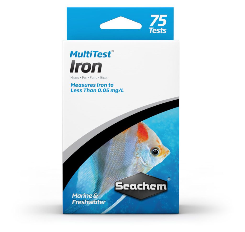 MultiTest Iron ערכה לאבחון רמת הברזל במים מלוחים או מתוקים